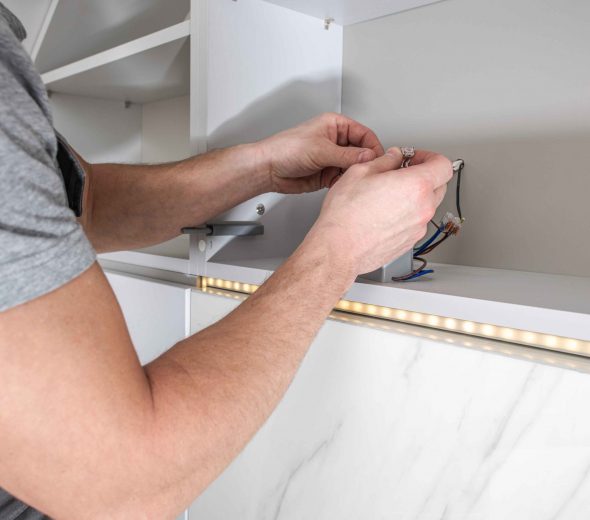 Custom LED Bedroom Lighting Installation - Salt N Light Electric